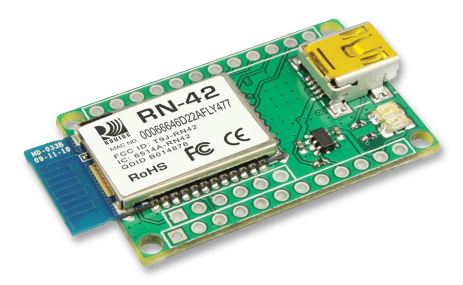 RN-42-EK - Microchip - Evaluation Kit, Wireless Connectivity, RN-42 RN-42-EK - Microchip - Evaluation Kit, Wireless Connectivity, RN-42