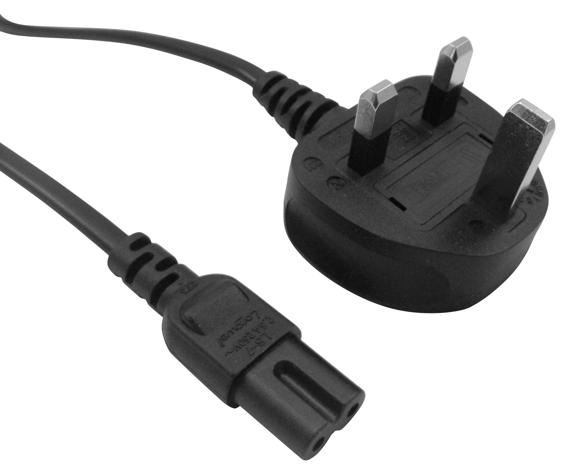 GW-151607 - Multicomp Pro - Mains Power Cord, With 3A Fuse, Mains Plug GW-151607 - Multicomp Pro - Mains Power Cord, With 3A Fuse, Mains Plug