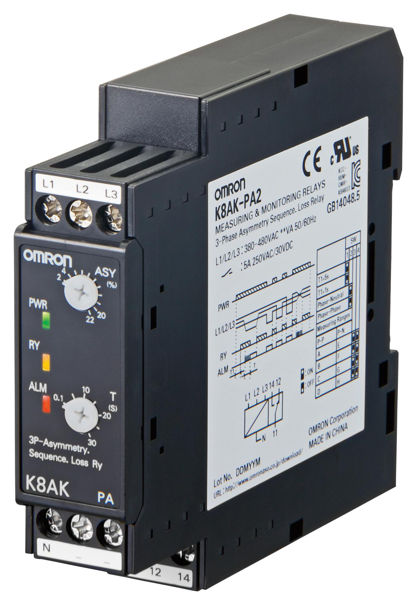 K8AK-LS1 24VAC/DC - Omron Industrial Automation - Liquid Level Control ... K8AK-LS1 24VAC/DC - Omron Industrial Automation - Liquid Level Control ...
