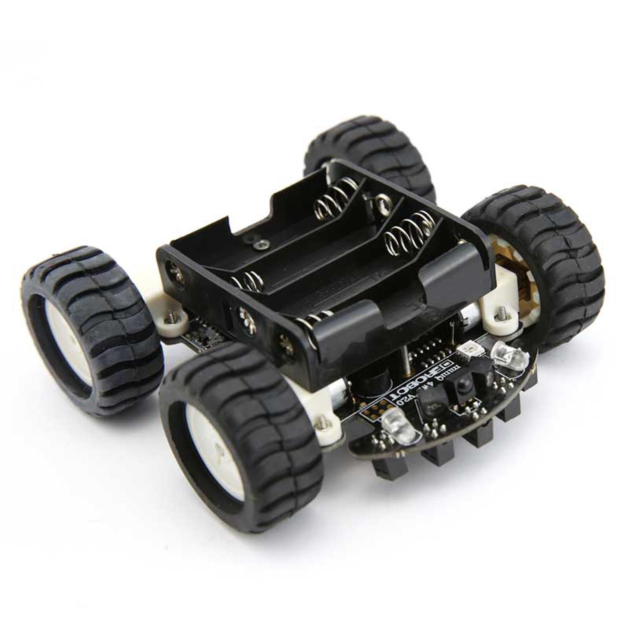Rob0050 Dfrobot Mobile Robot Kit 4wd Miniq Arduino