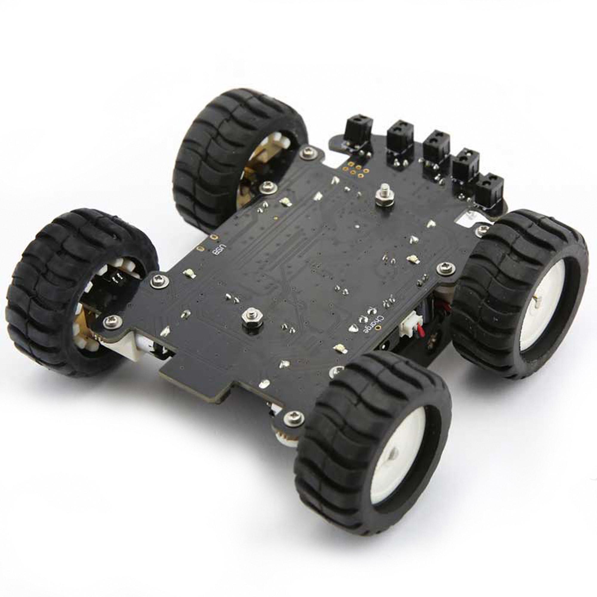 Rob0050 Dfrobot Mobile Robot Kit 4wd Miniq Arduino